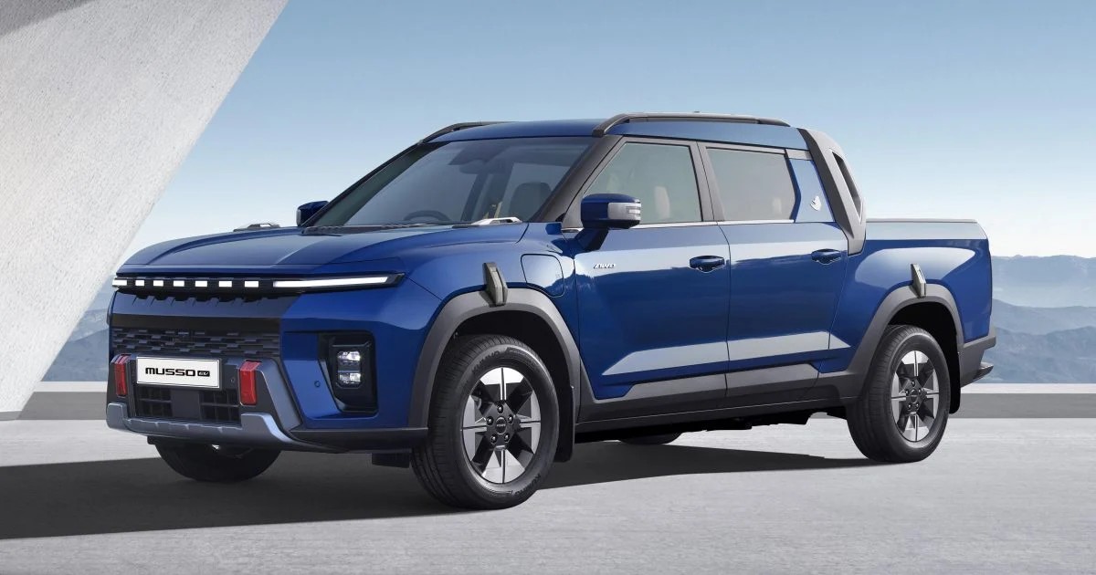 KGM Musso ev ute: Ключові специфікації показані як австралійський ...